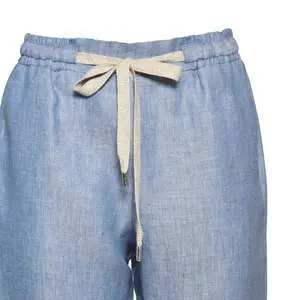 BARBA NAPOLI Tailored Trousers - Azzurro