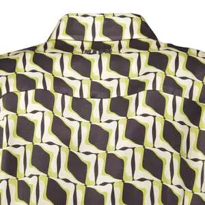 MSGM Geometric Print Shirt - Multicolour