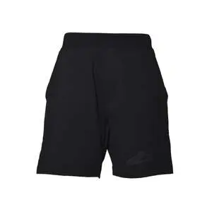 Dsquared2 Black Cotton Shorts With Logo Detail - Nero