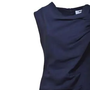 MSGM Sleeveless Draped Dress