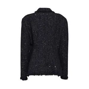 MSGM Embellished Textured Jacket