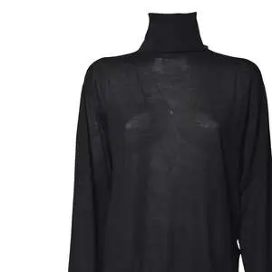 JIL SANDER Black Turtleneck Sweater