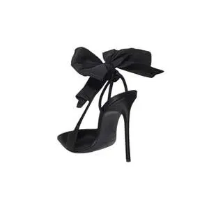 Dsquared2 Black Bow Detail Stiletto Heeled Pumps