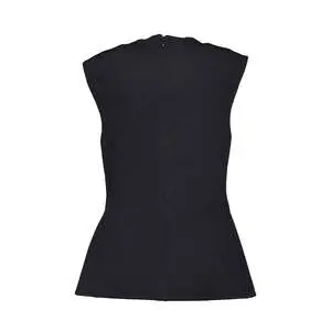 JIL SANDER Sleeveless Bow Detail Top