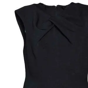JIL SANDER Sleeveless Bow Detail Top