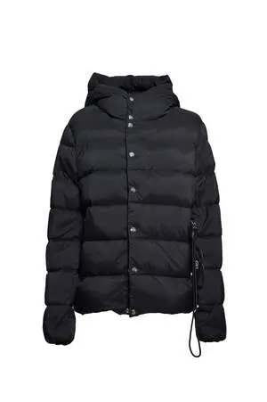 OOSY Down Puffer Jacket With Drawstring Detail