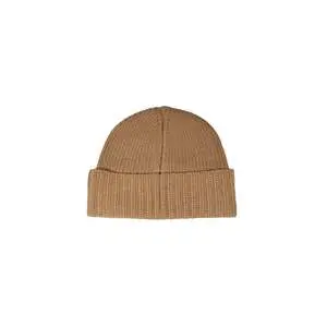 Dsquared2 Shaved Wool, Cashmere And Viscose Blend Knit Beanie With 'd2' Plaque