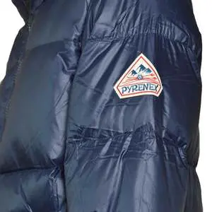 Pyrenex Quilted Puff Jacket With Stand Collar - Blu