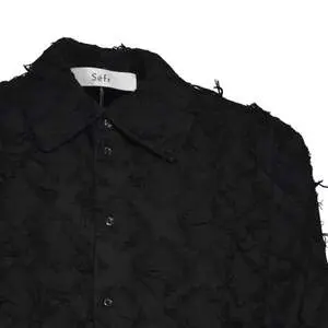 Séfr Textured Button-up Shirt