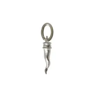 ALEVA' BIJOUX Aleva Bijoux Horn Charm - Argento