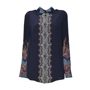 Etro Paisley Print Silk Shirt