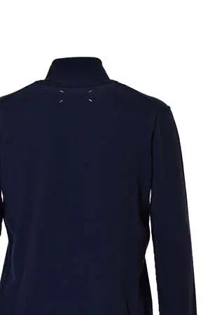 MAISON MARGIELA Turtleneck Fine Knit Sweater - Blu