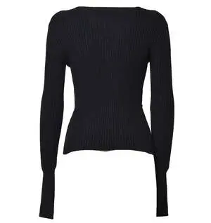Giuseppe Di Morabito Ribbed Knit Embellished Sweater - Nero