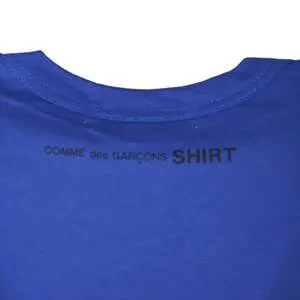 Comme Des Garçons Cotton T-shirt - Blu