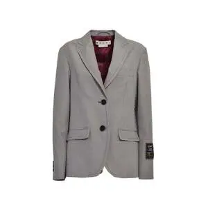 Marni Single-breasted Houndstooth Blazer