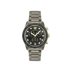 Versace Greca Dome Chrono Bracelet Watch