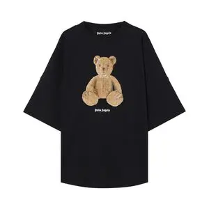 Palm Angels Bear Graphic T-shirt - Black
