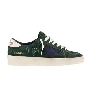 GOLDEN GOOSE Stardan Suede Sneakers - Green