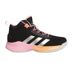 Adidas Cross 'em Up 5 Wide J Basketball Sneakers