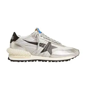 Golden Goose Silver Tone Shoes For Men