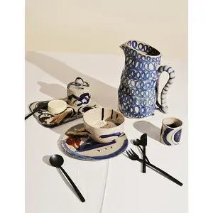 SERAX Sophia Set Of Two Stoneware Soup Bowls
