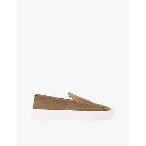 Steve Madden Leyton Suede Loafers - Beige