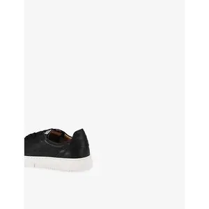 Steve Madden Cliff Leather Trainers - Black