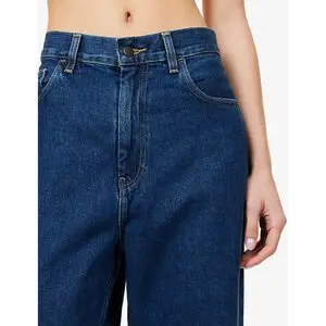 Carhartt Work In Progress Wide-leg Denim Jeans - Blue/washed