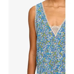 Zadig&Voltaire Renzo Floral-print Woven Midi Dress