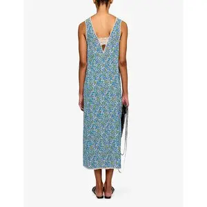 Zadig&Voltaire Renzo Floral-print Woven Midi Dress