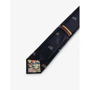Paul Smith Bicycle Pattern Silk Tie