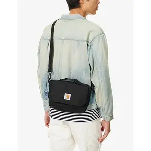 Carhartt Work In Progress Woven Logo Patch Shoulder Bag - Black