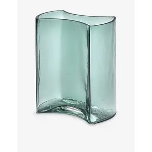 SERAX Parole Transparent Glass Vase - Green