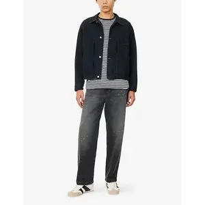 A.PRESSE Vintage Regular-fit Denim Jacket - Custom