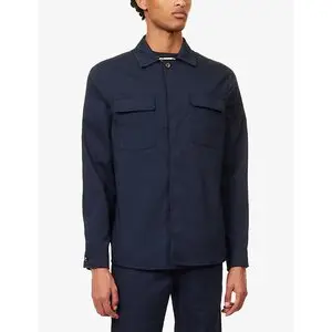 Eleventy Suede Shirt Jacket