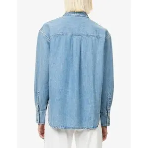 Rag & Bone Connie Patch-pocket Cotton-blend Shirt