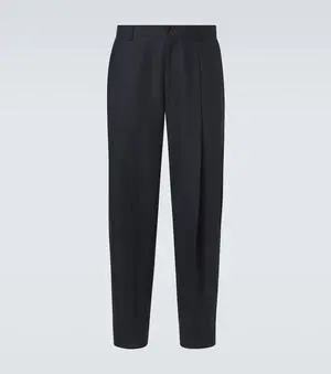 Dolce & Gabbana Tailored Linen Tapered Pants