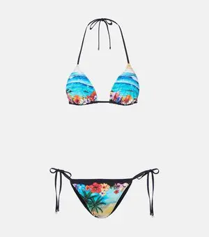Dolce & Gabbana Floral Bikini Set - Multicoloured