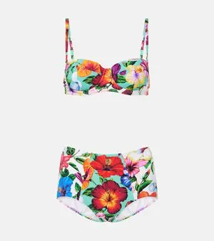 Dolce & Gabbana Floral Bikini Set - Multicoloured