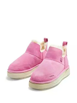 Amiri Malibu Logo-plaque Suede Boots