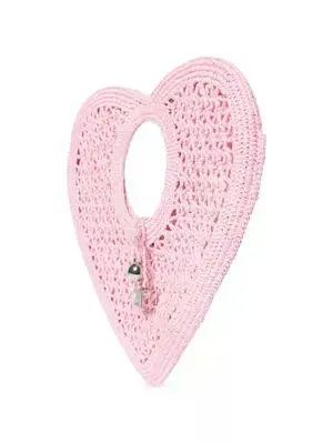 Jacquemus Heart Shape Tote Bag - Pink