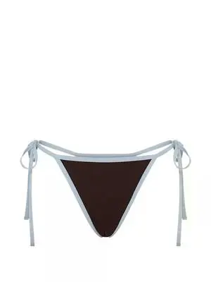 Myra Swim Nyah Side-tie Bikini Bottoms - Brown