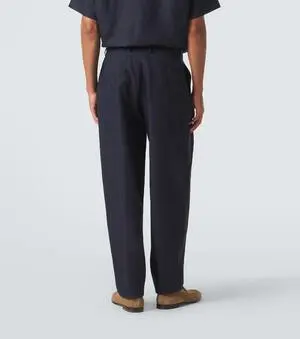 Dolce & Gabbana Tapered Linen Trousers