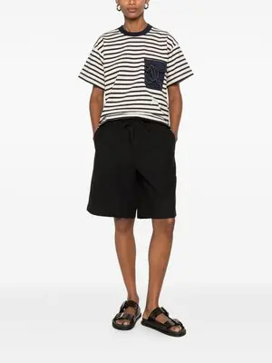 DUNST Cotton Blend Pajama Shorts