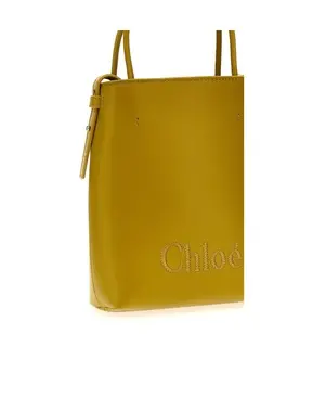 Chloé Micro Sense Tote Bag - Brown