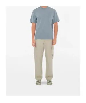 Burberry B-shield Embroidered Crewneck T-shirt - Gale