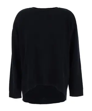 P.a.r.o.s.h Crew Neck Knitted Sweater - Black