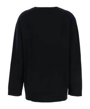 P.a.r.o.s.h Crew Neck Knitted Sweater - Black