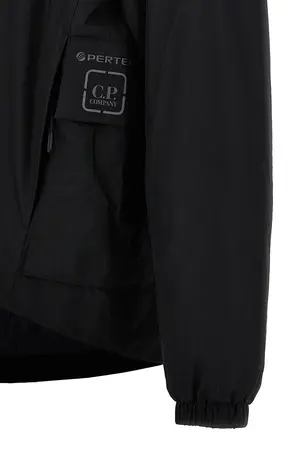 C.P. COMPANY Series Pertex Padded Hooded Jacket - Black