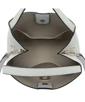 Furla Logo Shoulder Bag - White